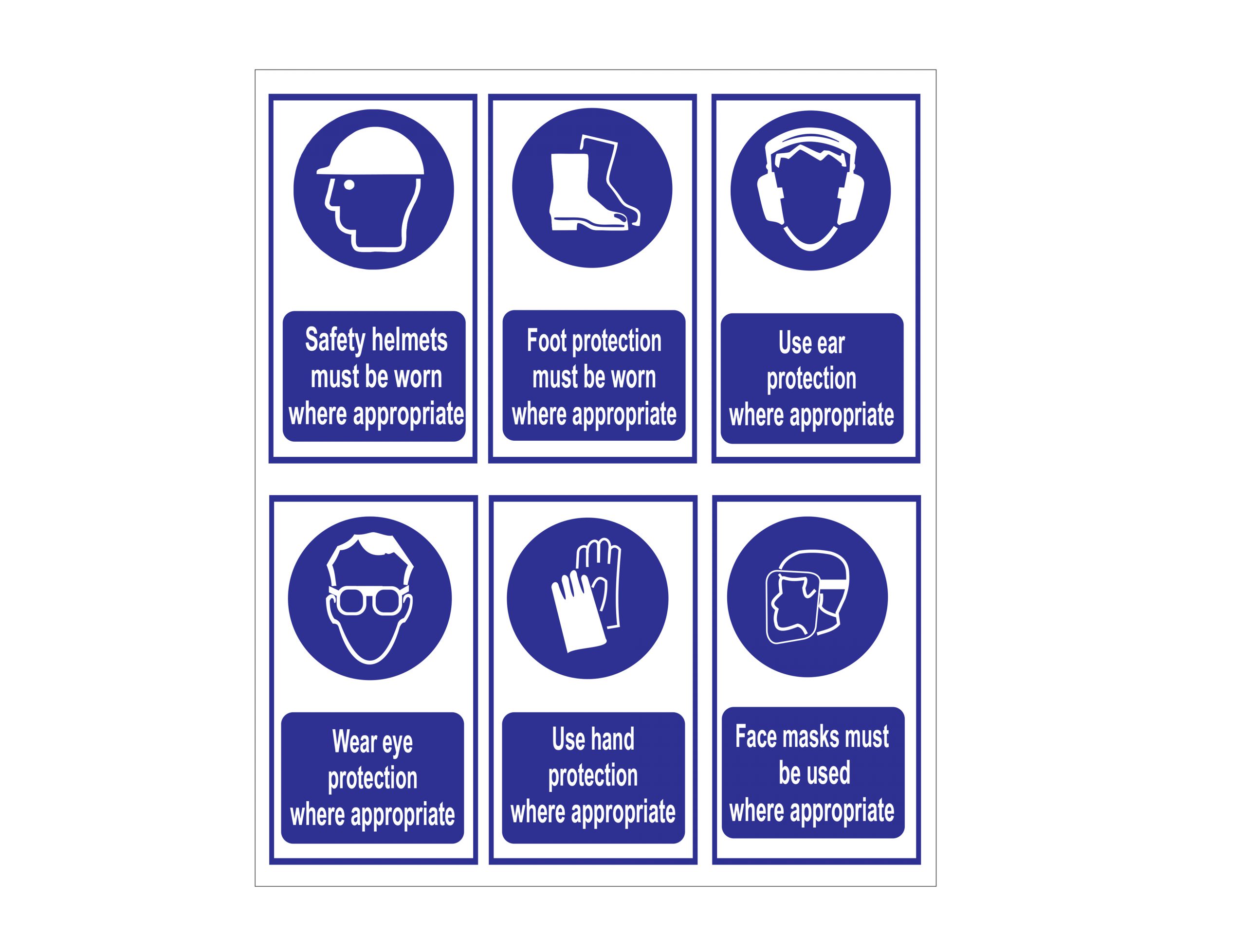 WAREHOUSE SAFETY SIGN – Safetyfirst Group (Pvt) Ltd.